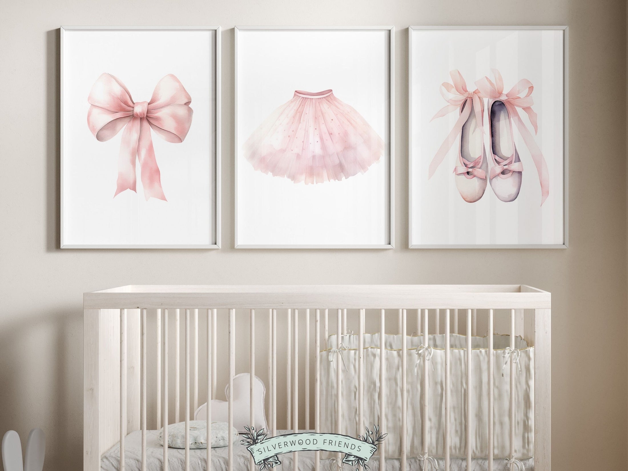 Ballet Nursery Prints - Set 5 – Silverwood Friends